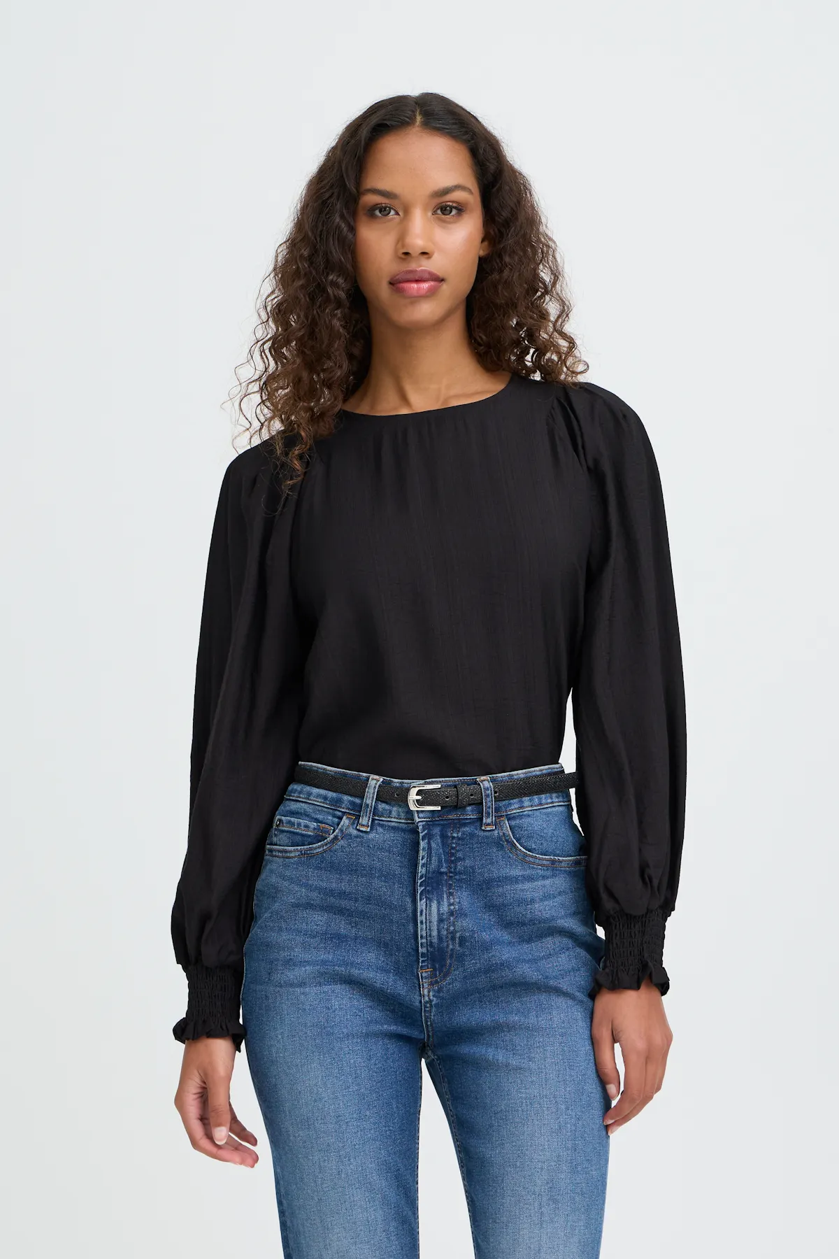 IASUTIN Belt in black polyester | ICHI