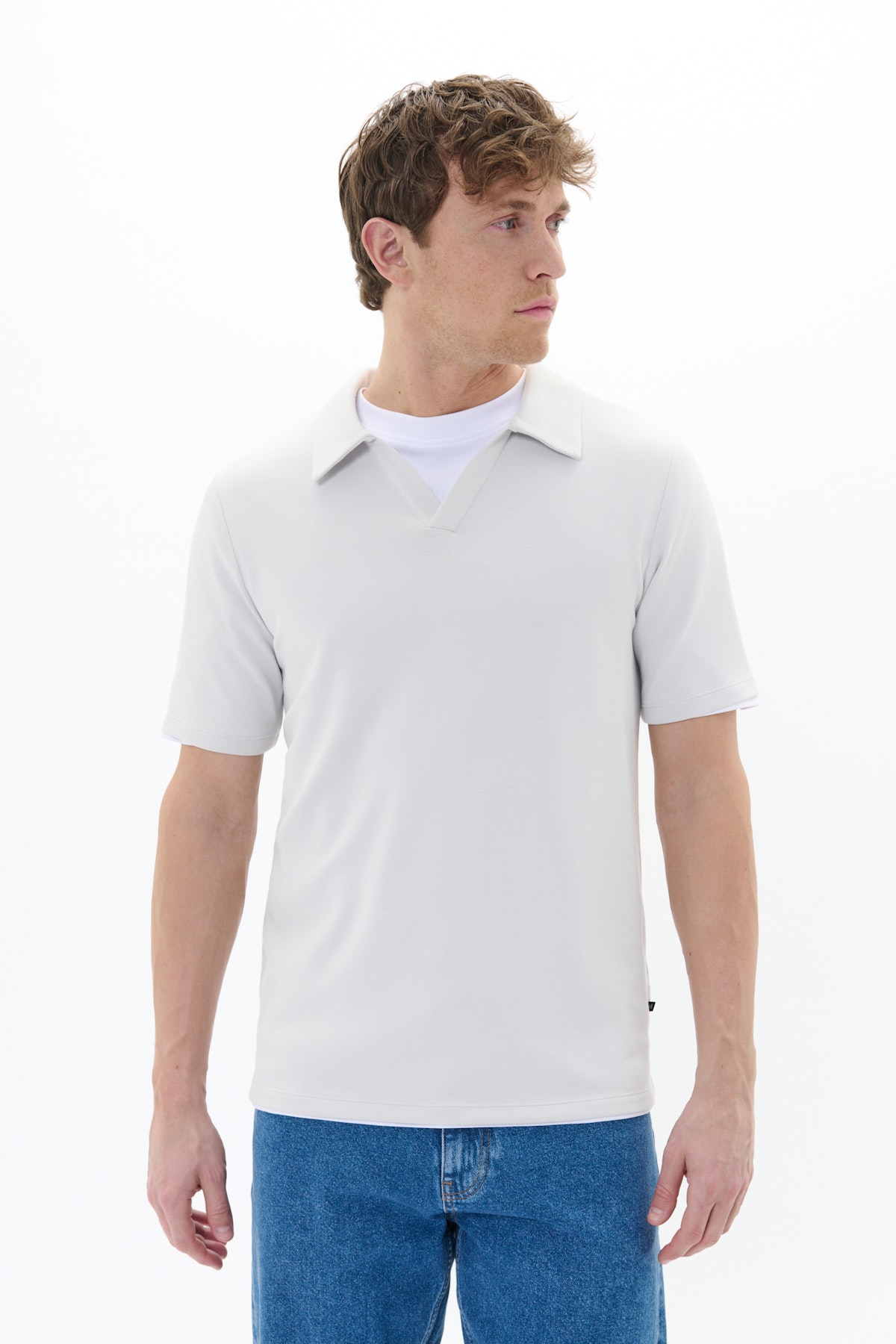 MAPolo Poloshirt in lunar rock colour