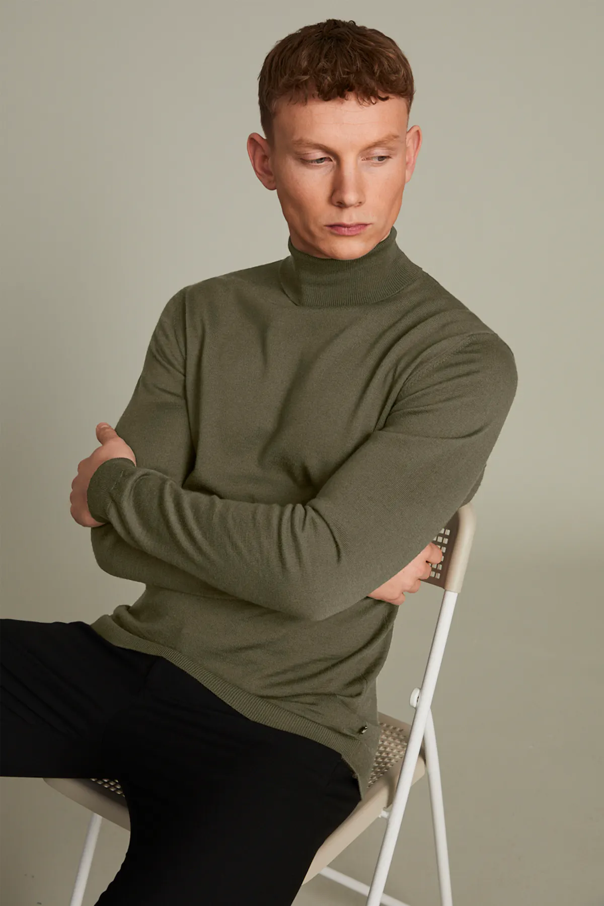 MAparcusman Knit in olive night colour
