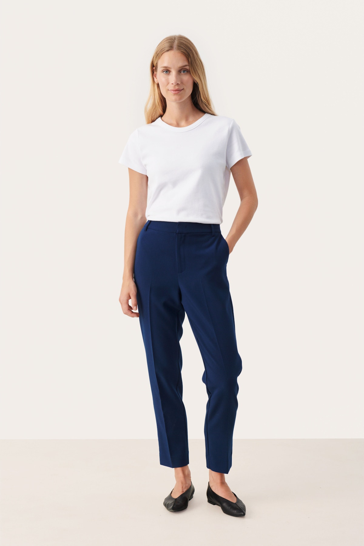 UrbanaPW Trousers in pageant blue colour | Part Two