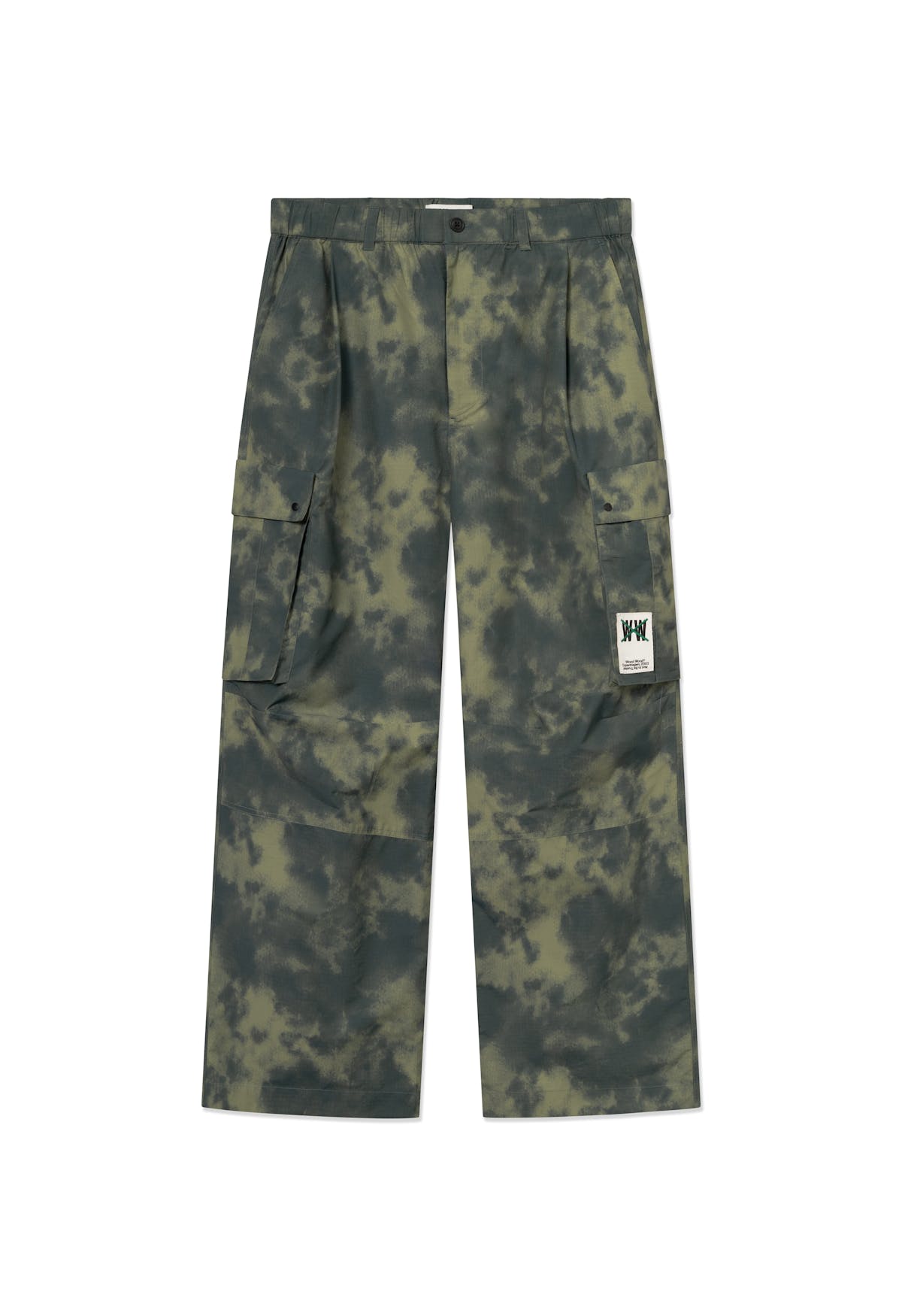 WWEthan Cargo Trousers in cloudy blue colour | WoodWood