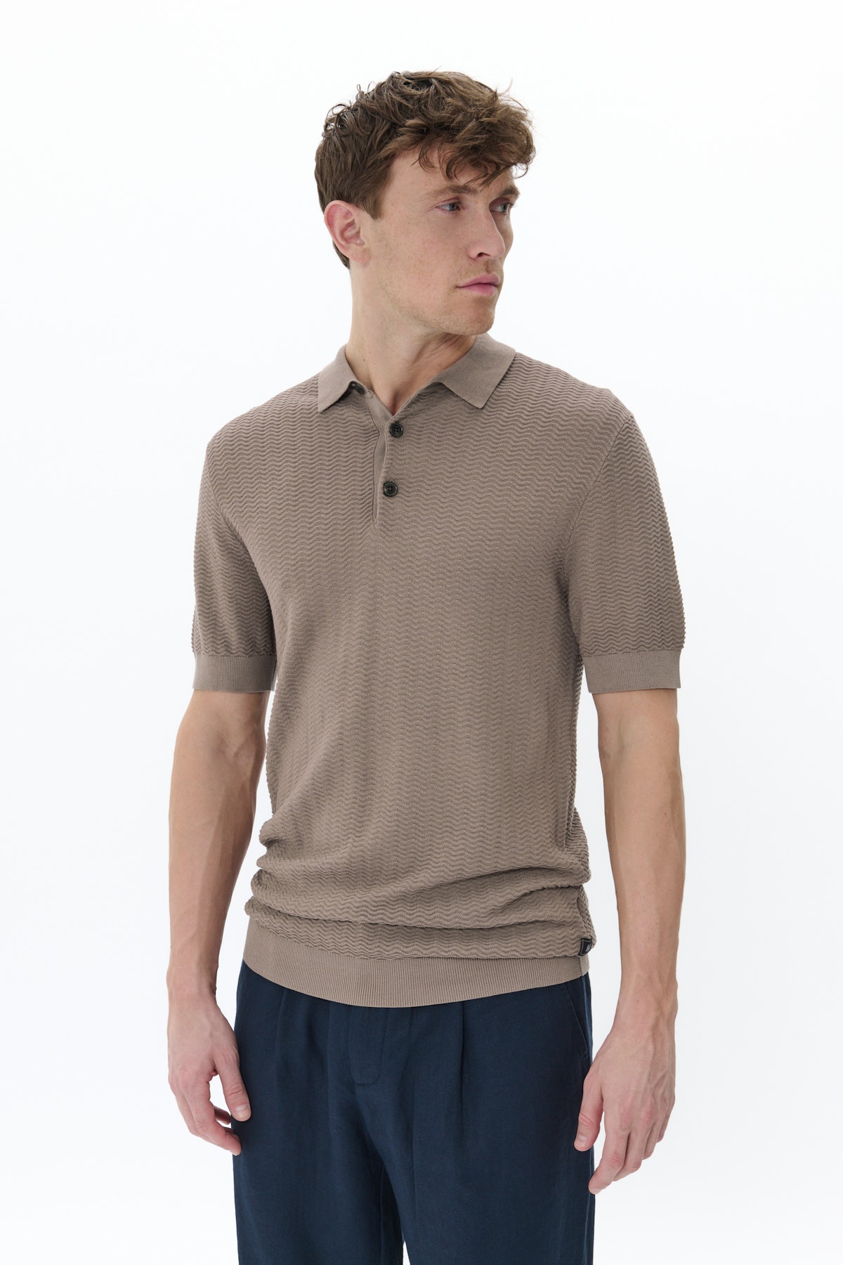 MApolo Heritage T-shirt in walnut cotton | Matinique
