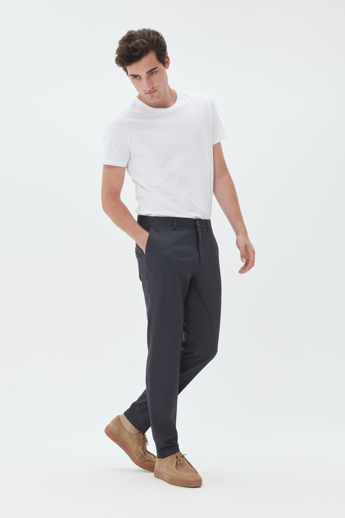MAliam Trousers in dark navy colour