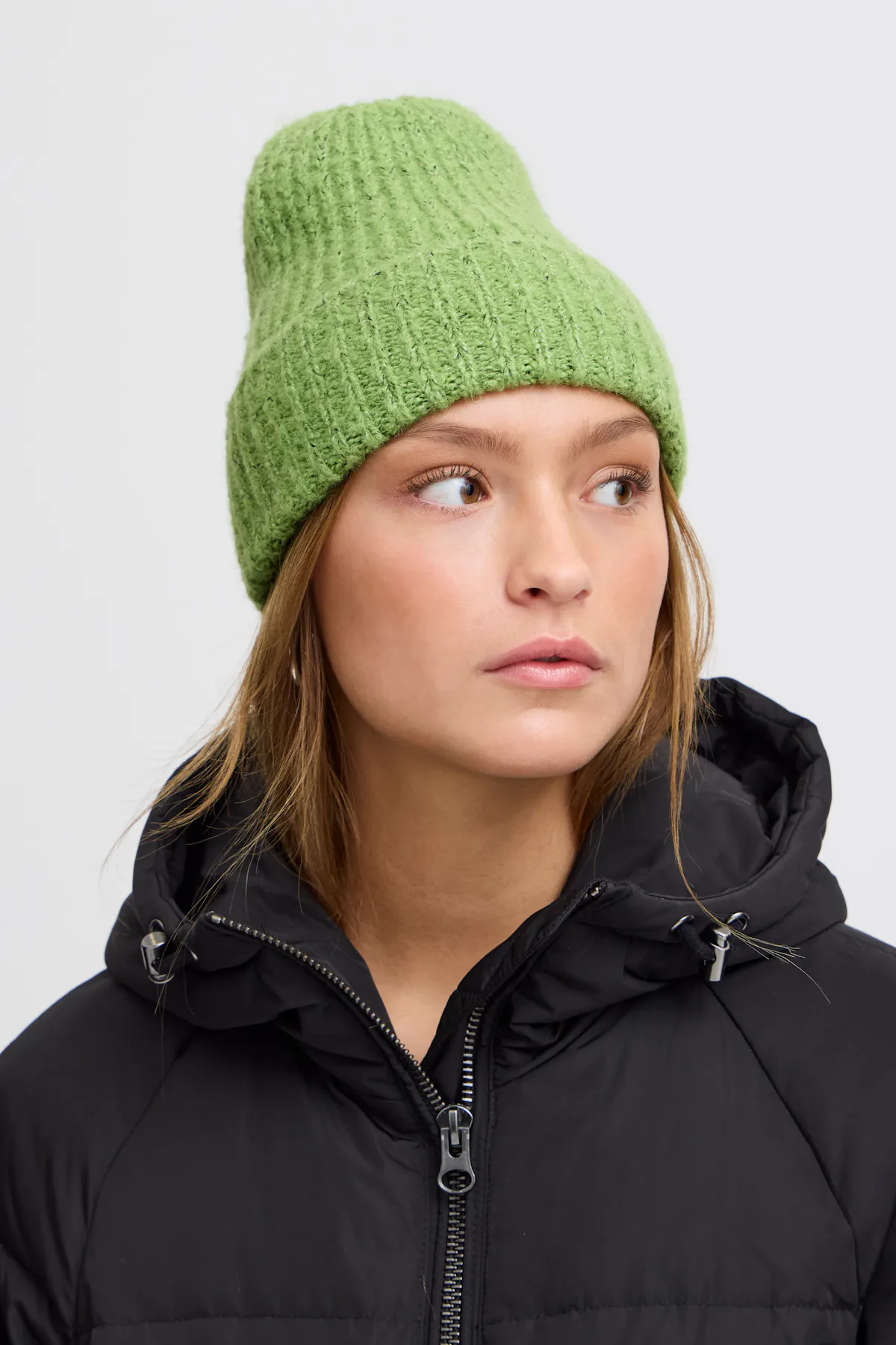 IABEDA Hood in fluorite green colour | ICHI