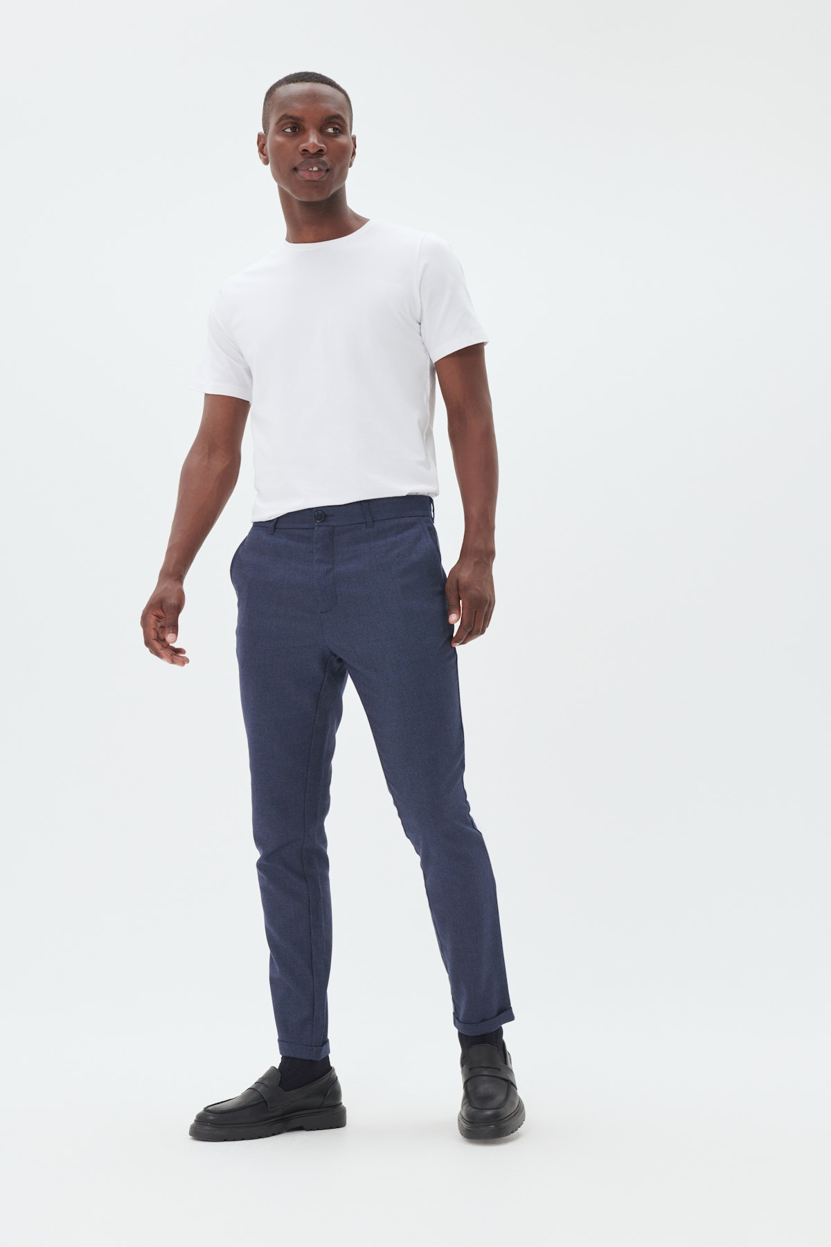 MAliam Trousers in dark navy colour
