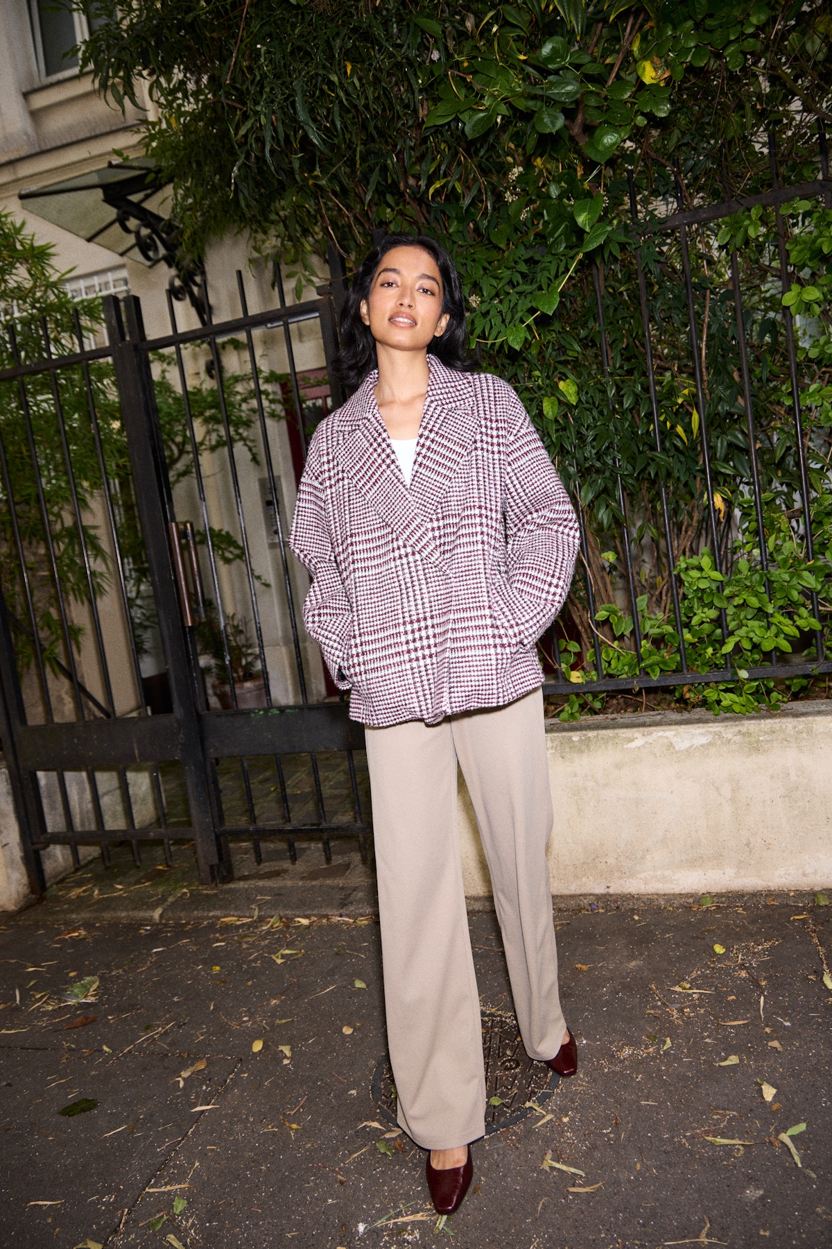 IHKATINE Trousers in fungi colour | ICHI