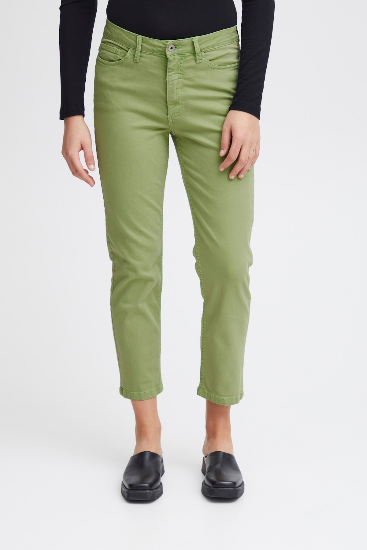 IHCENNY Jeans in greenery cotton | ICHI