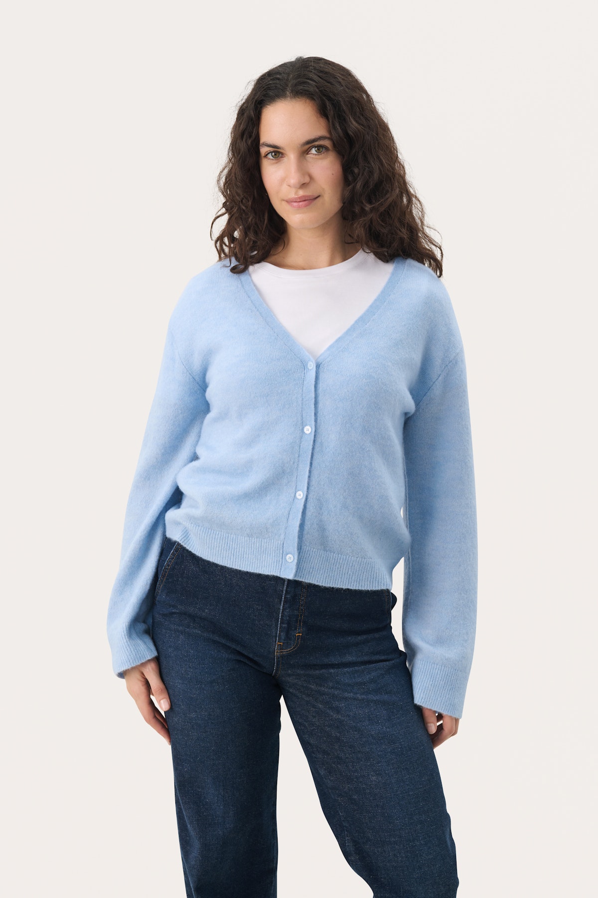 PeytonsPW Cardigan in windsurfer colour
